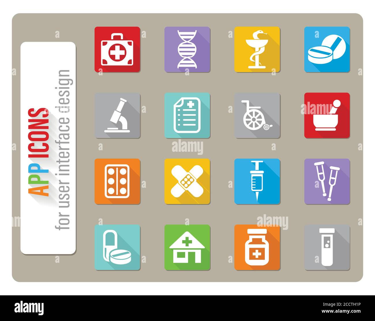 pharmacy icon set Stock Vector Image & Art - Alamy