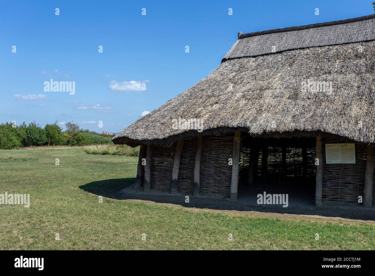 Neolithic house reconstruction hi-res stock photography and images - Alamy