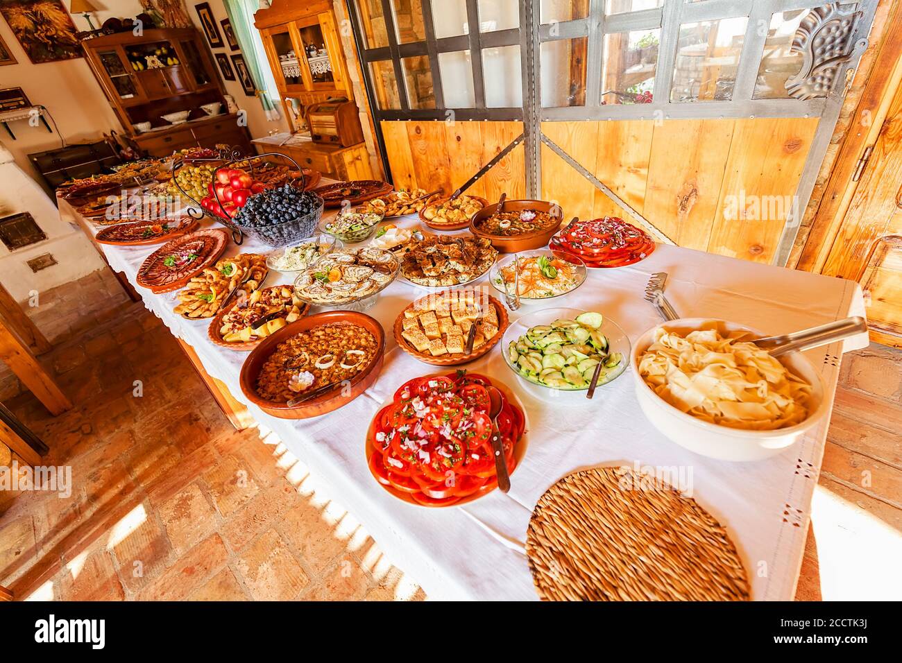 Traditional serbian lunch hi-res stock photography and images - Alamy
