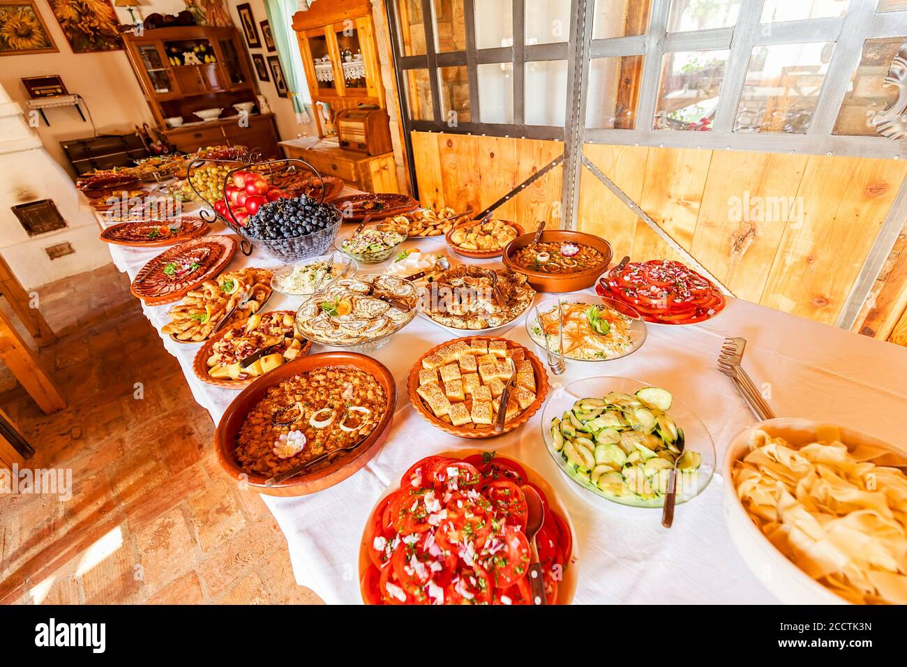 Traditional serbian lunch hi-res stock photography and images - Alamy