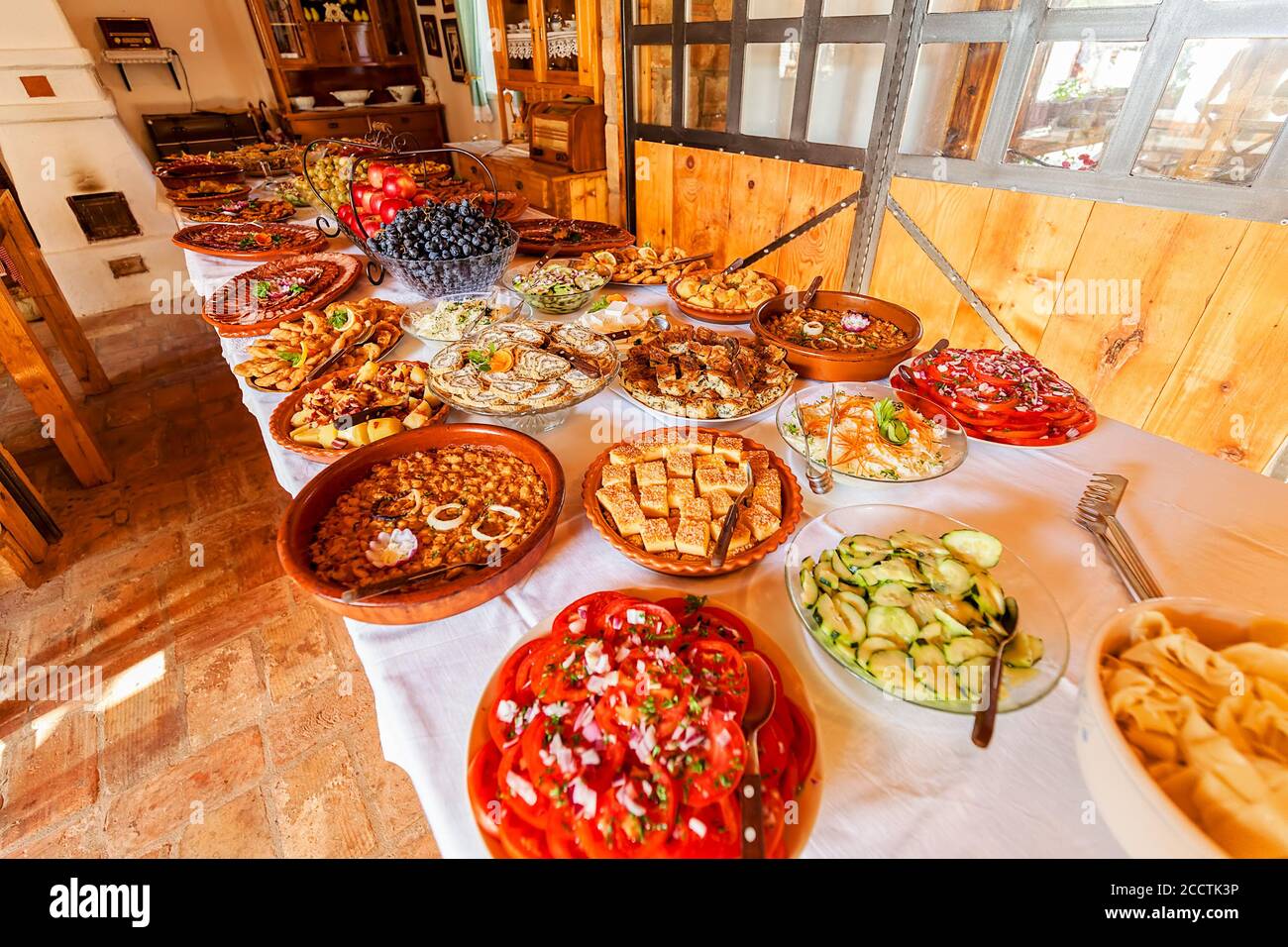traditional Serbian lunch, note shallow depth of field Stock Photo - Alamy