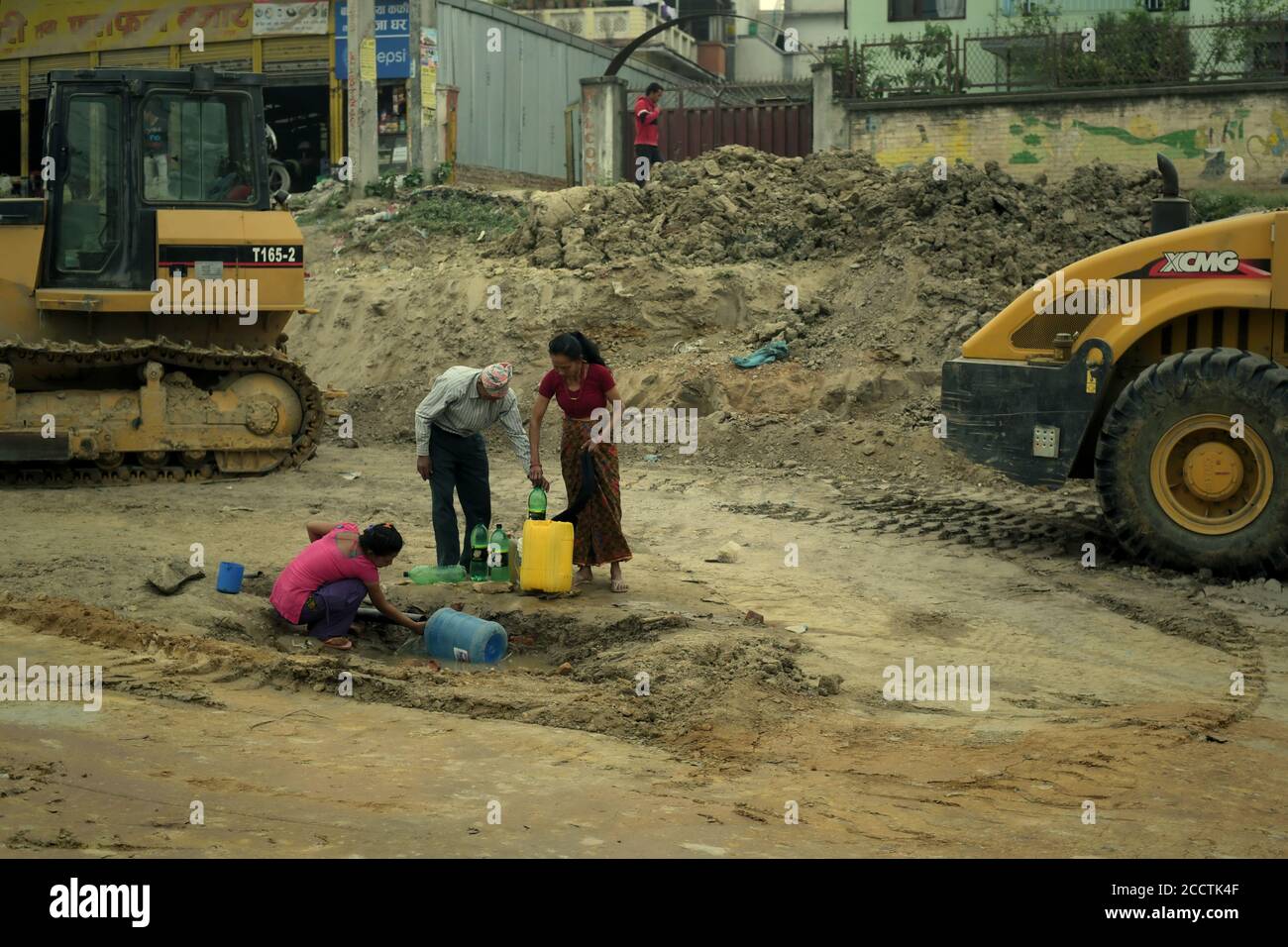 Nepal water supply hi-res stock photography and images - Alamy
