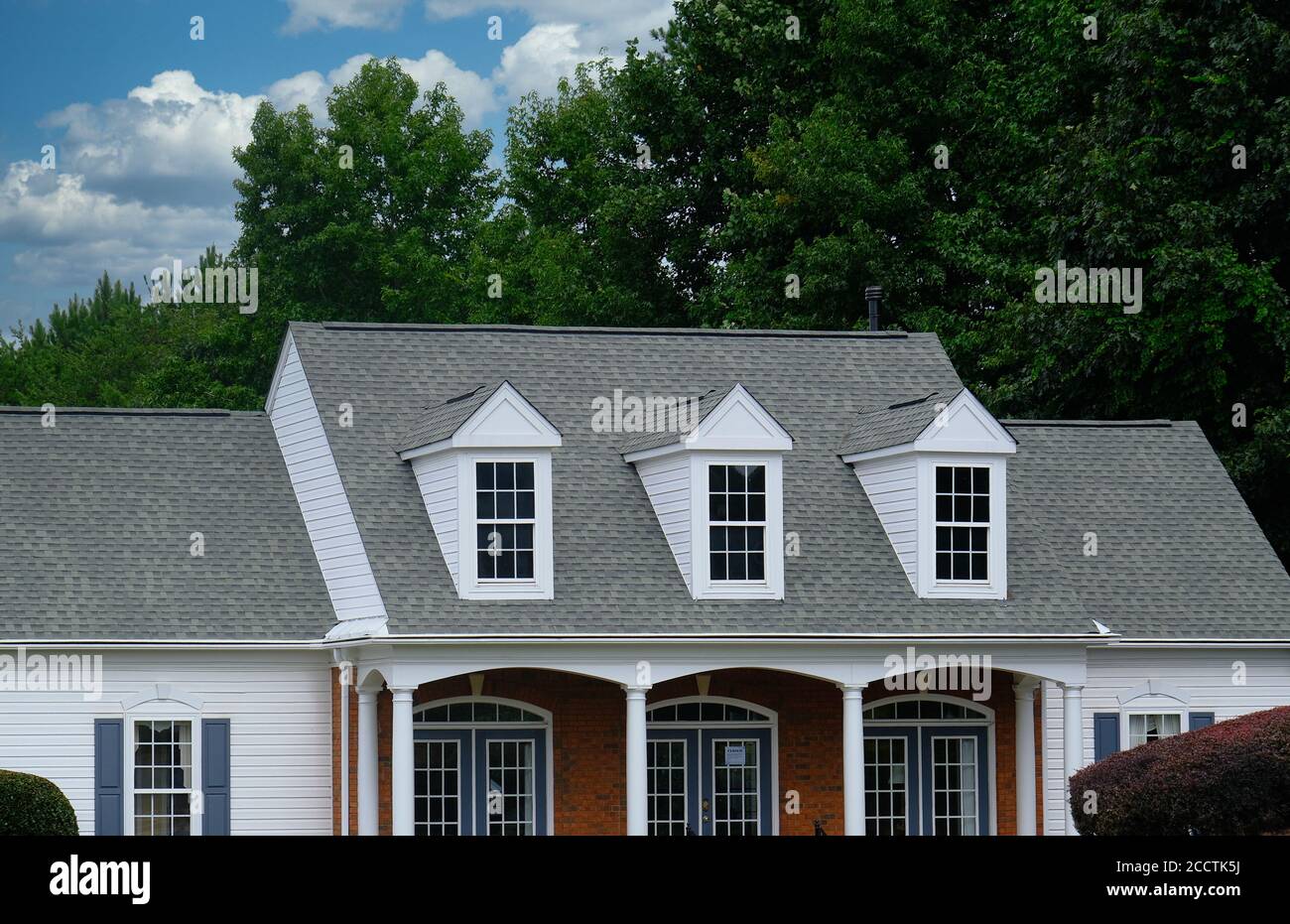 Three Dormers on a Residential Clubhouse Stock Photo - Alamy