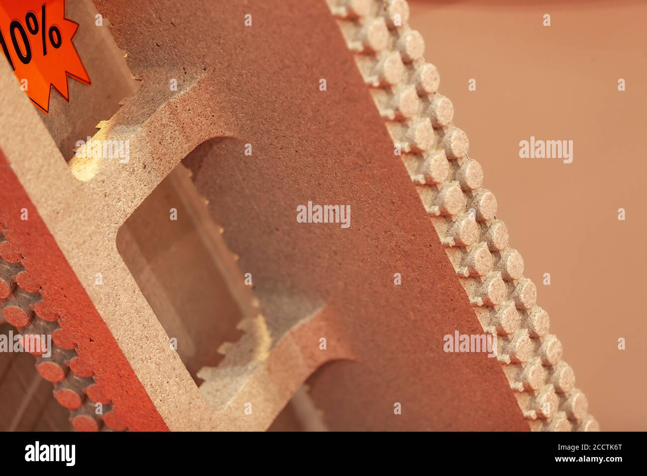 thermo blocks for the construction of buildings Stock Photo - Alamy