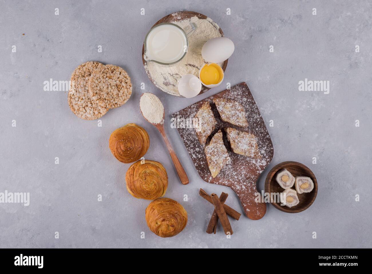 Crust varieties hi-res stock photography and images - Alamy