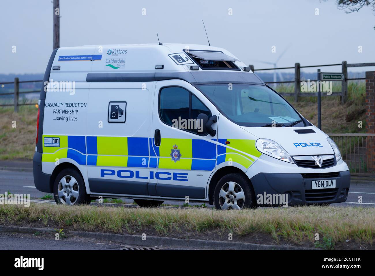 West yorkshire police mobile speed camera hi-res stock photography and ...