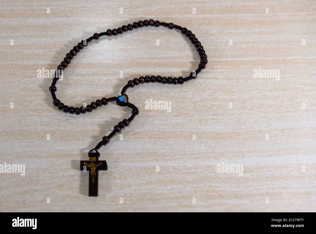 Rosary and religious crucifix. Symbols of Catholicism. Crucifix (Cross ...