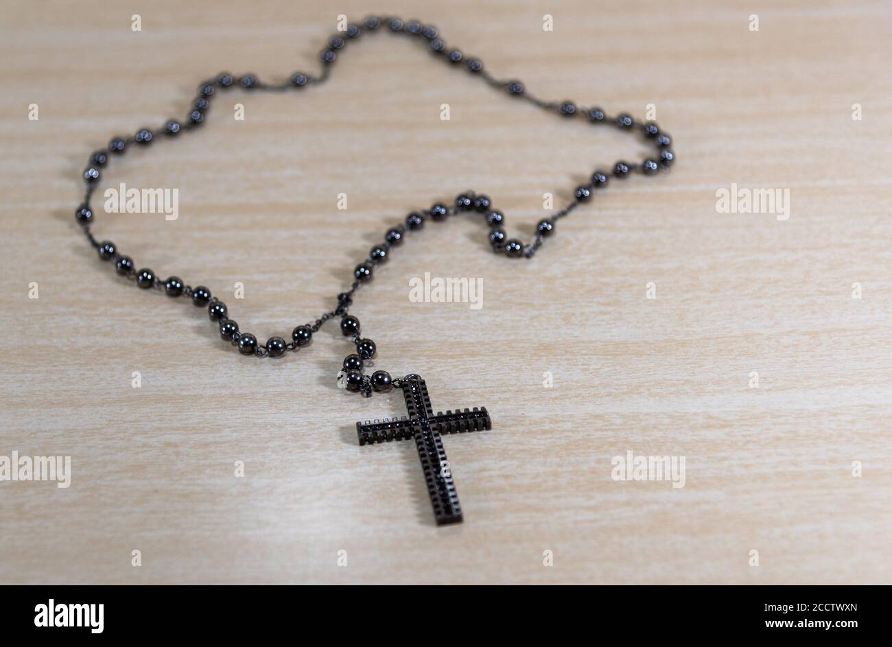Rosary and religious crucifix. Symbols of Catholicism. Crucifix (Cross ...