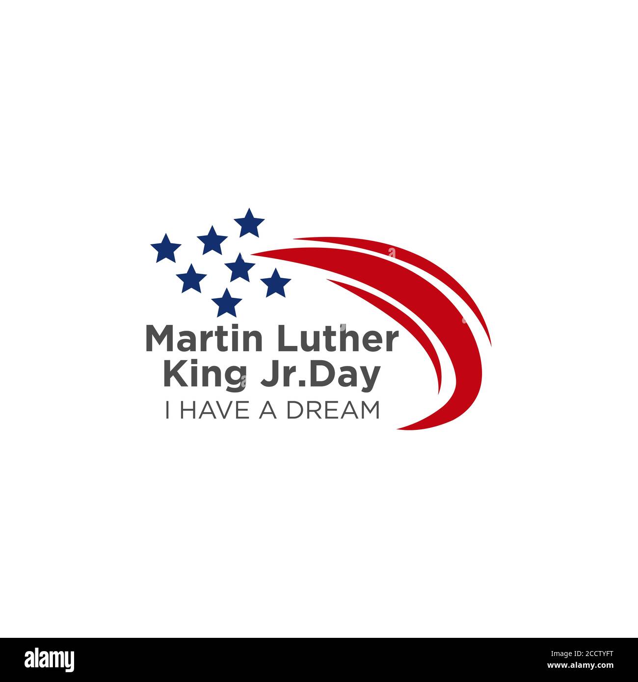 martin luther king day banner layout design, vector illustration Stock ...