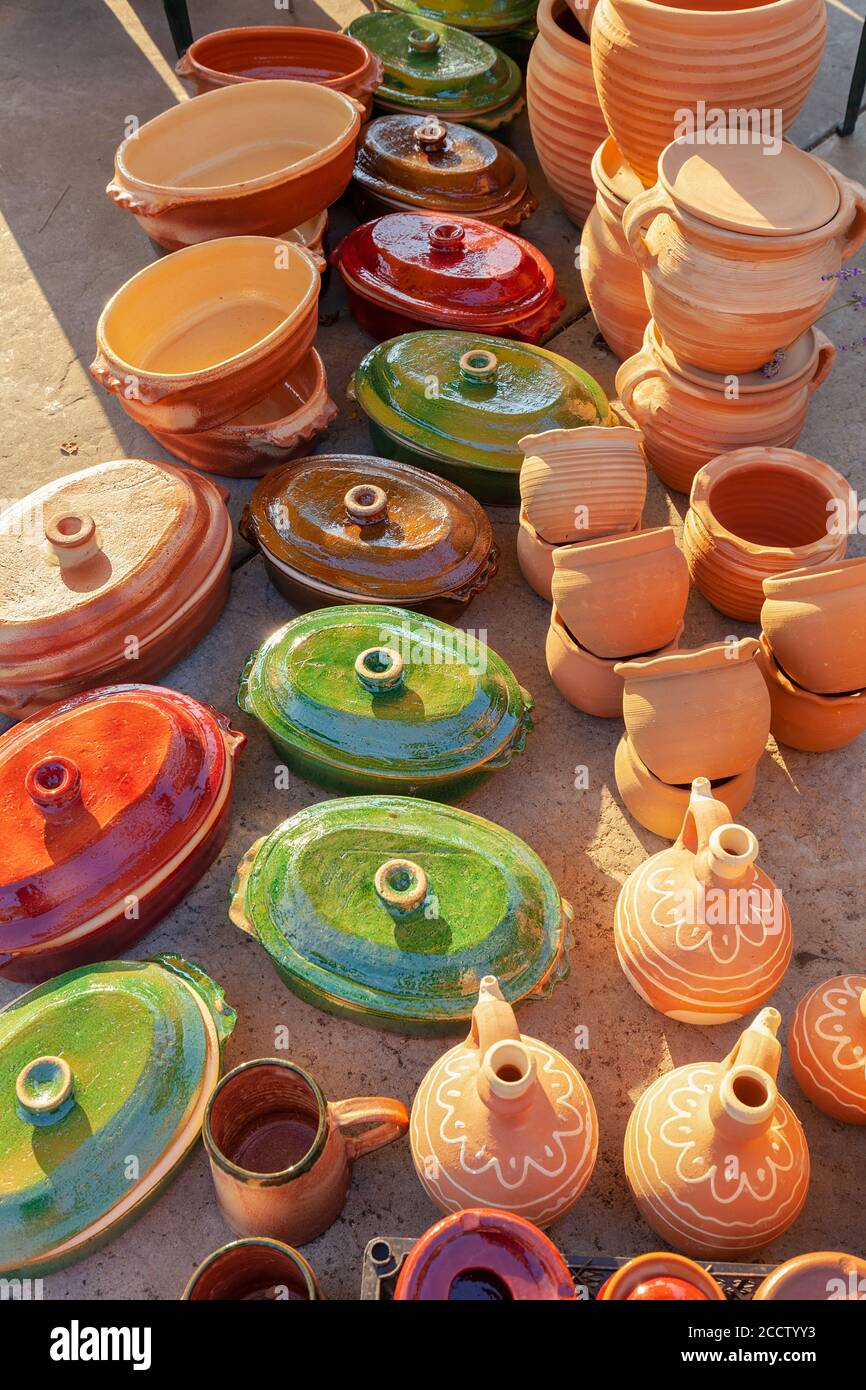 clay pots for different purposes Stock Photo - Alamy