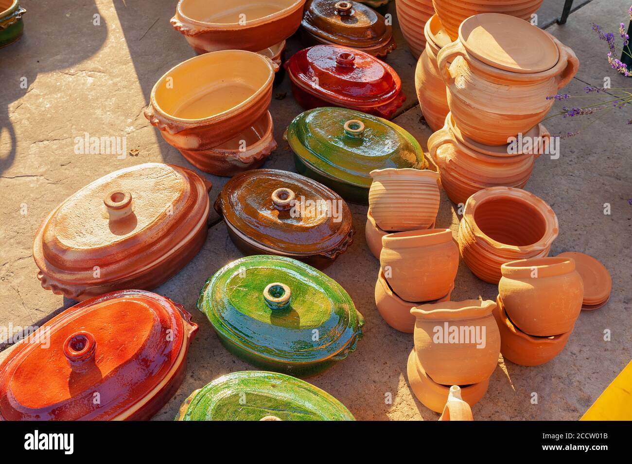 clay pots for different purposes Stock Photo - Alamy