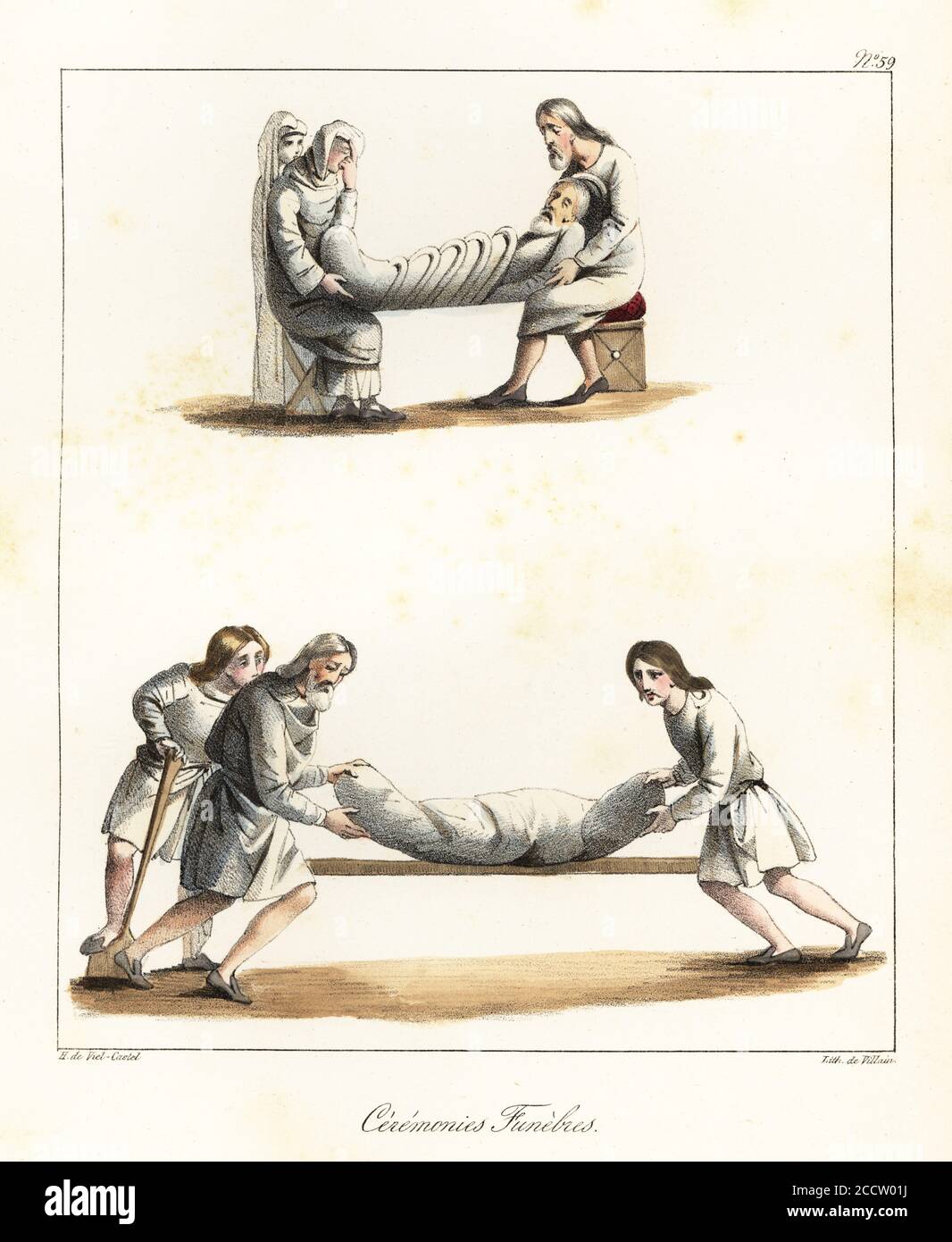 Shrouded corpse hi-res stock photography and images - Alamy