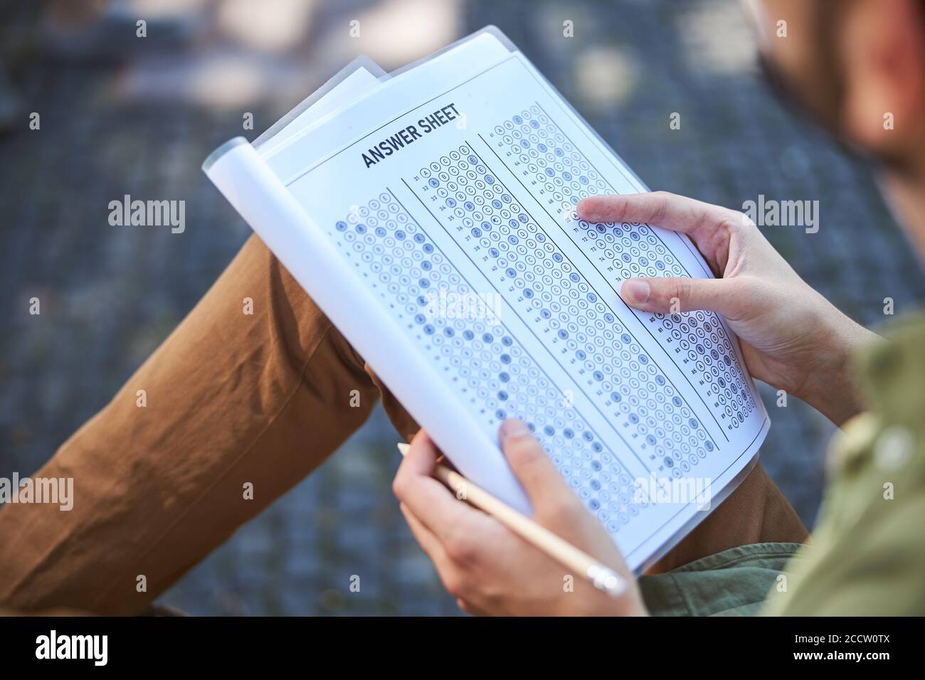 Multiple choice test hi-res stock photography and images - Alamy