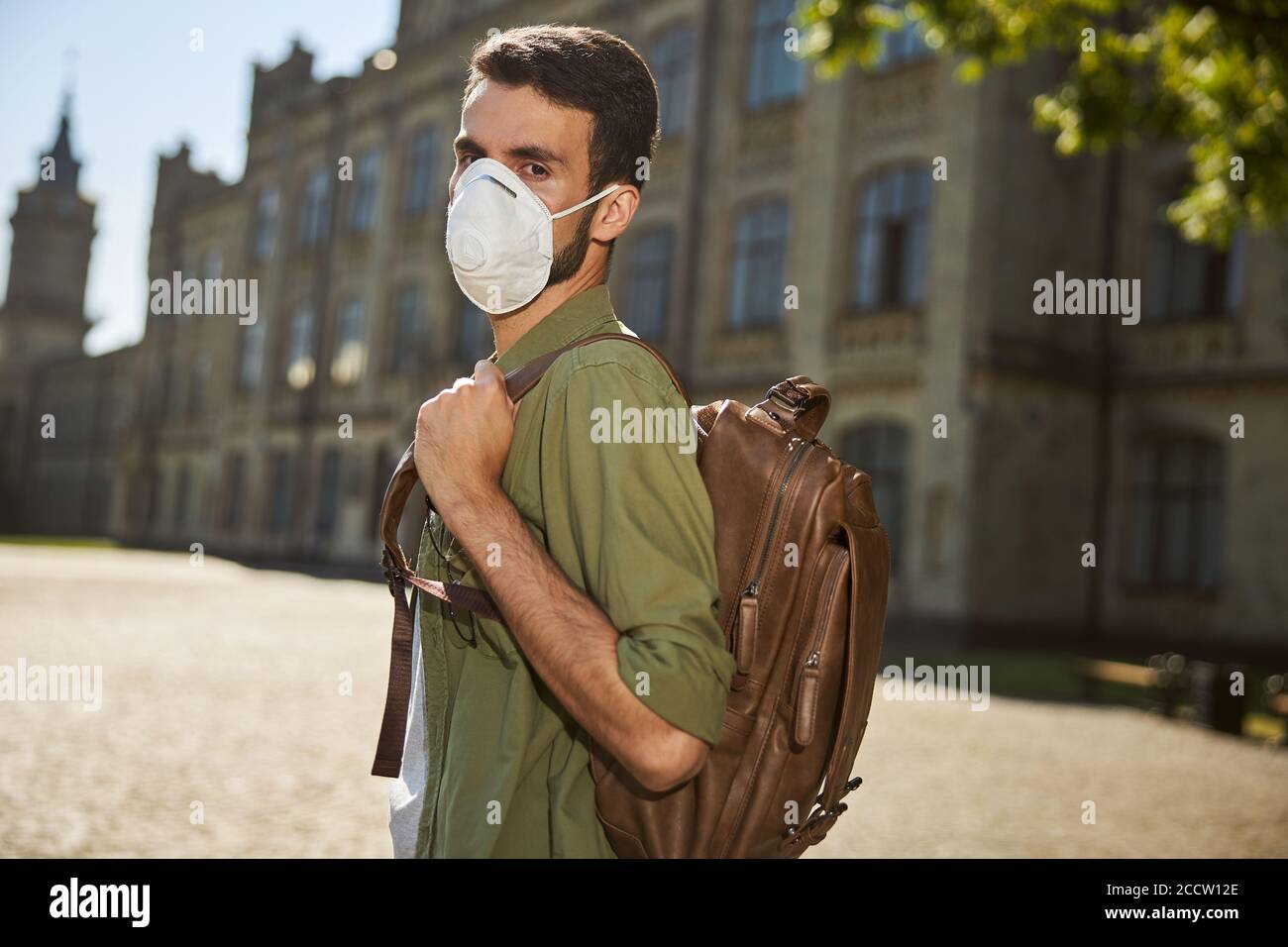Sad male student hi-res stock photography and images - Alamy