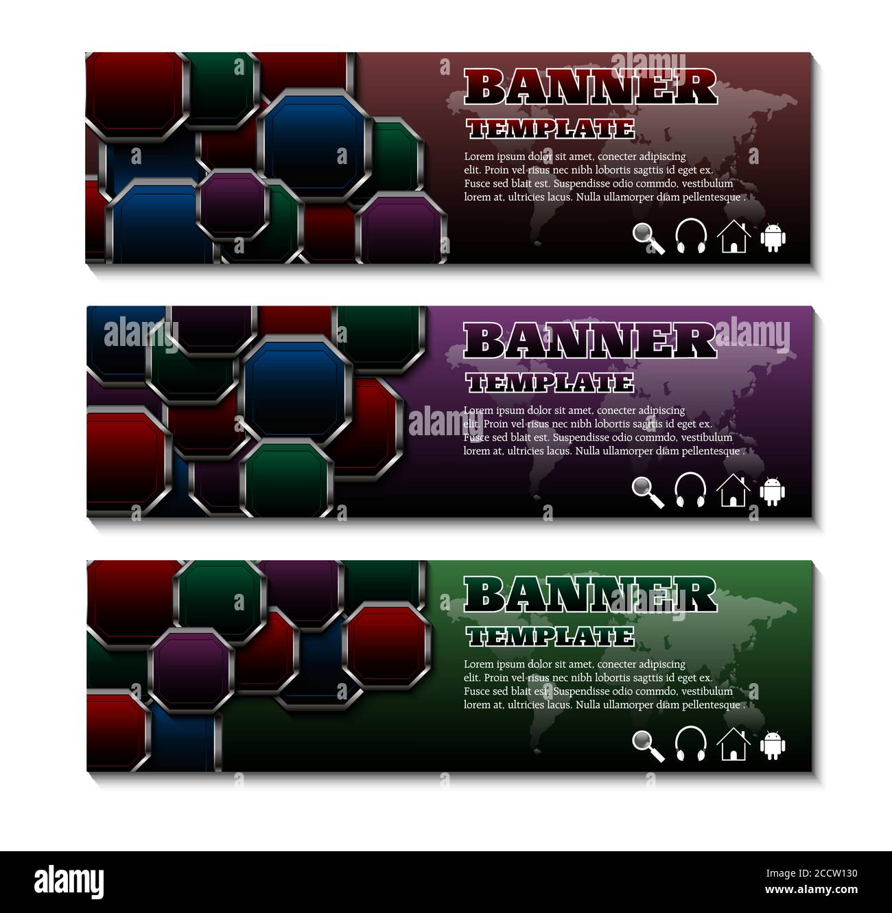 Infographic banner hi-res stock photography and images - Alamy