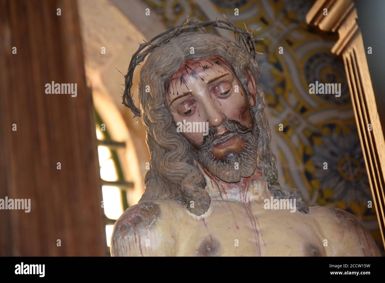image of Jesus Christ at the Convent of Christ Tomar Portugal history ...