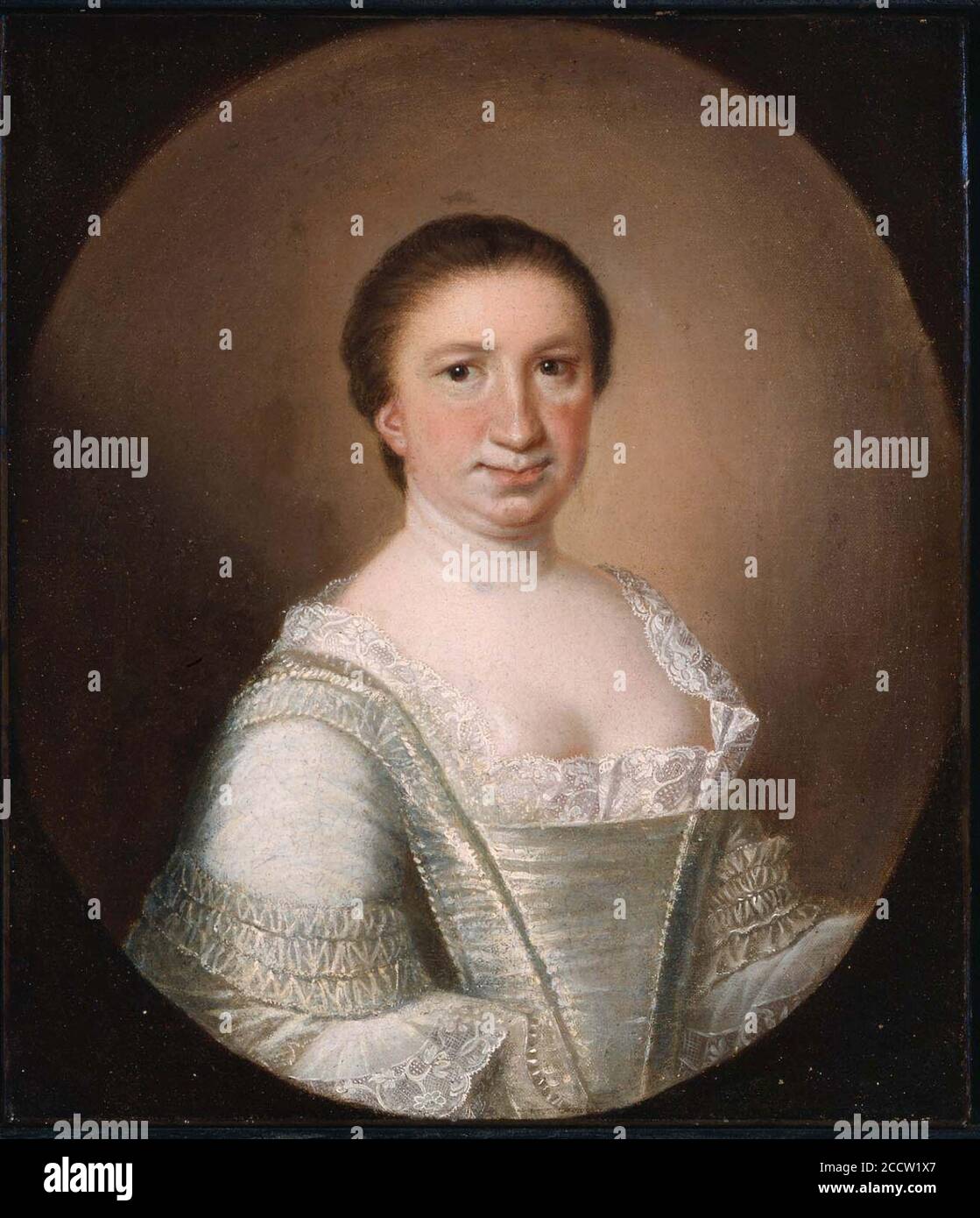 Jeremiah Theüs - Mrs. Lionel Chalmers (Martha Logan Stock Photo - Alamy