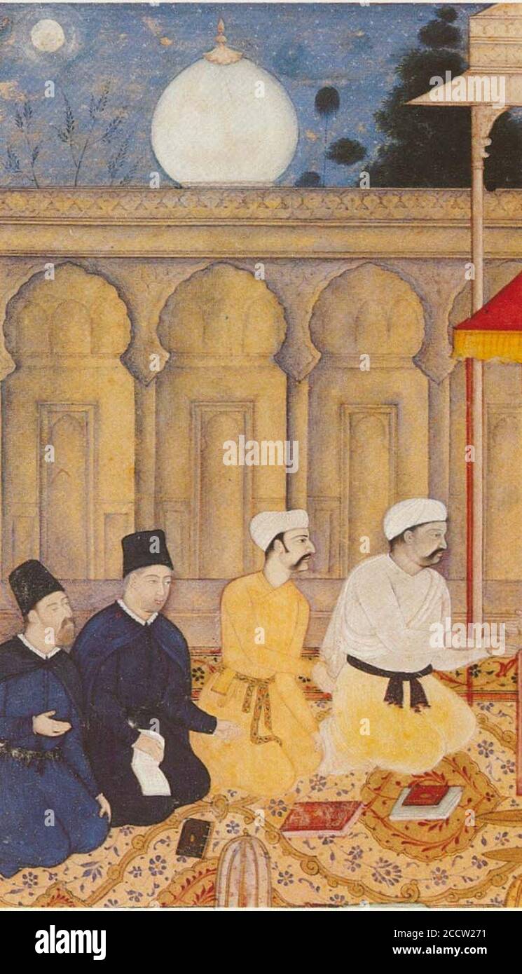 Jesuits in the 'Ibadat-Khanah' Stock Photo - Alamy