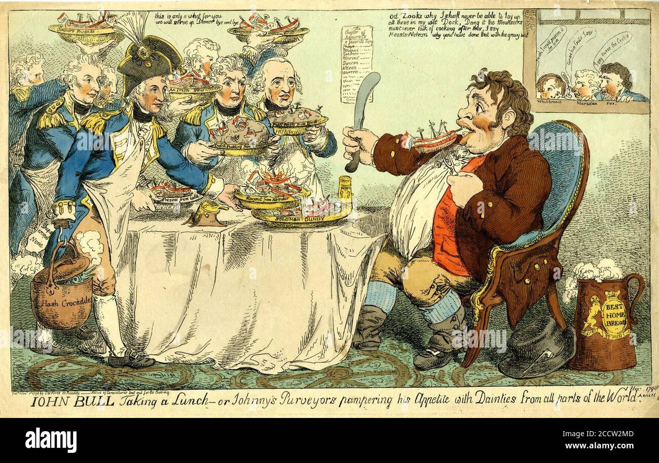 John Bull taking a lunch- or Johnny's purveyors pampering his appetite ...