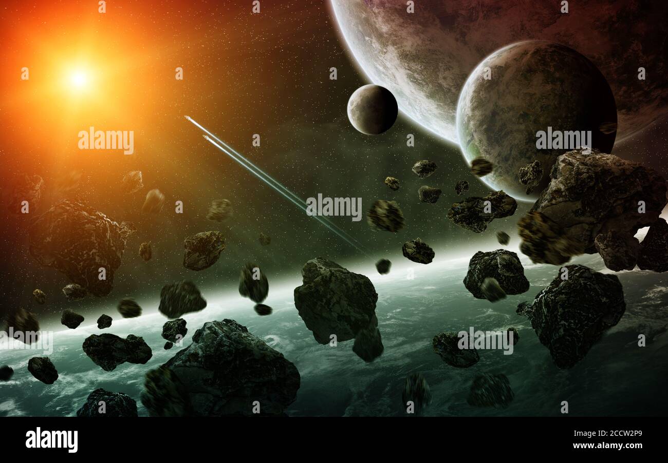 Space universe solar system hi-res stock photography and images - Alamy