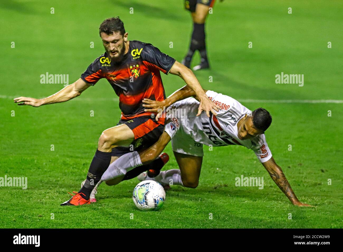 23rd August 2020; Estadio Ilha do Retiro, Recife, Pernambuco, Brazil ...