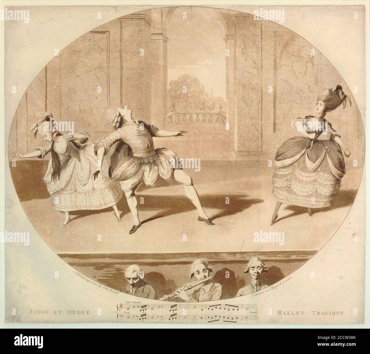 Jason et Medée Ballet tragique (BM 1849,1003.100 Stock Photo - Alamy