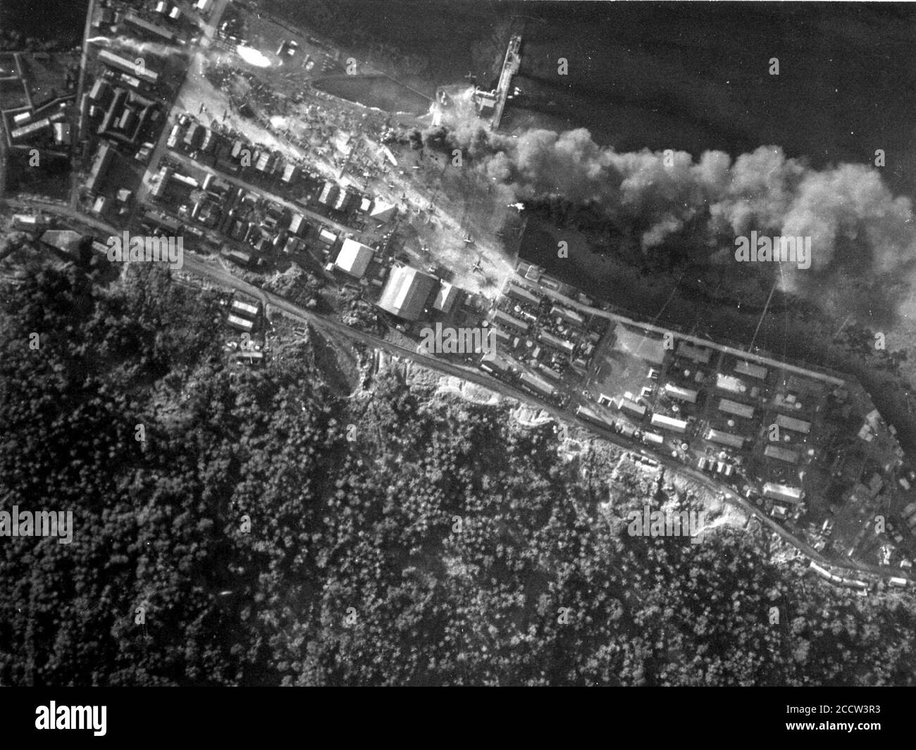 Japanese attack scene Black and White Stock Photos & Images - Alamy