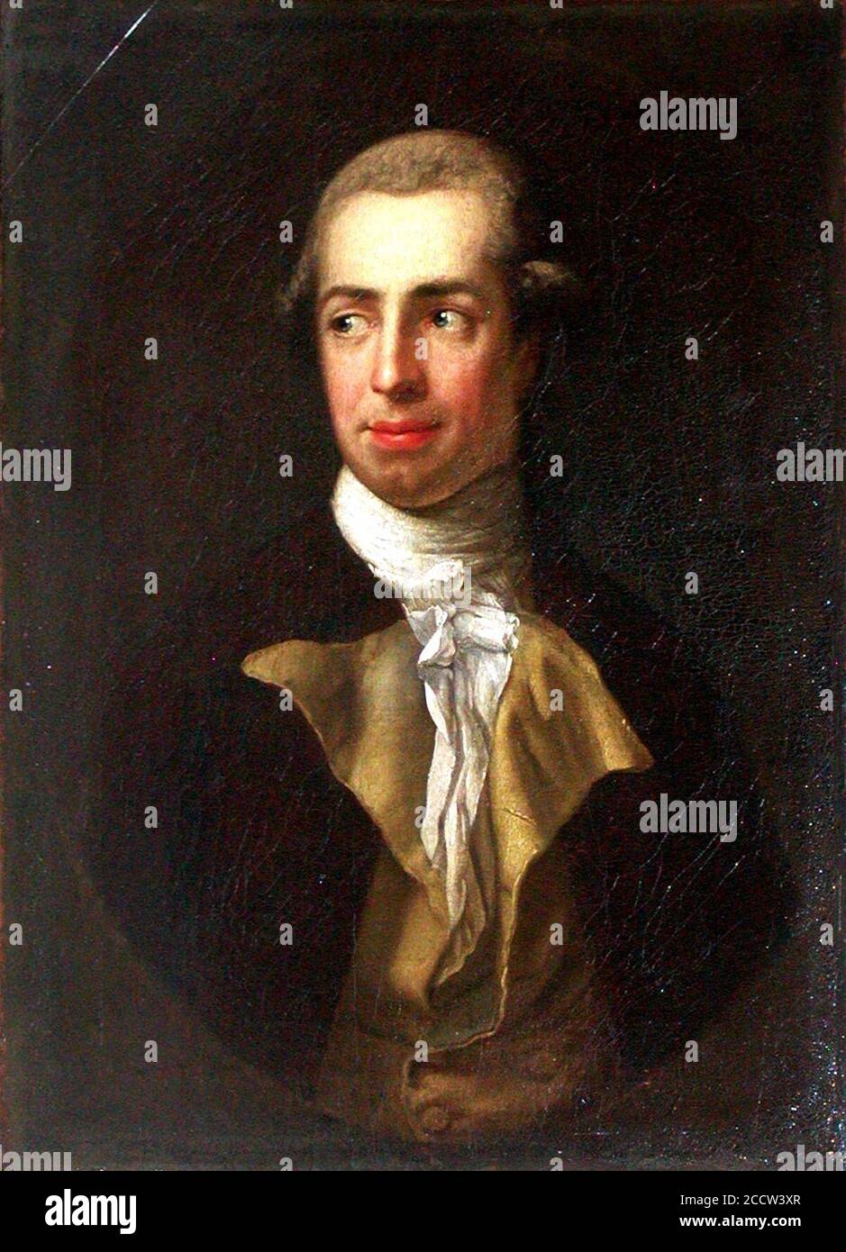 Johan Ludvig Reventlow 1783 (improved by colours Stock Photo - Alamy