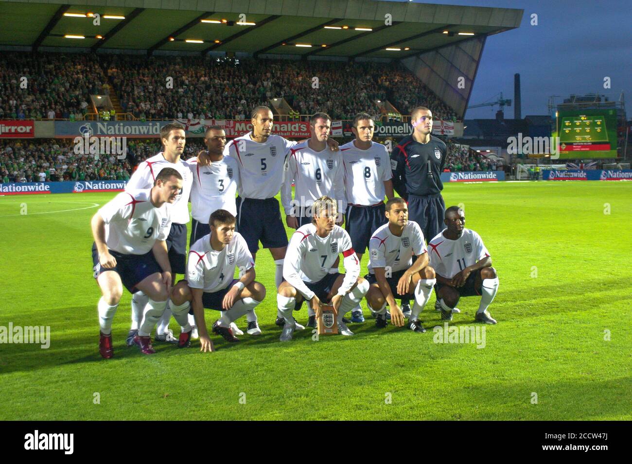2006 the england team hi-res stock photography and images - Alamy
