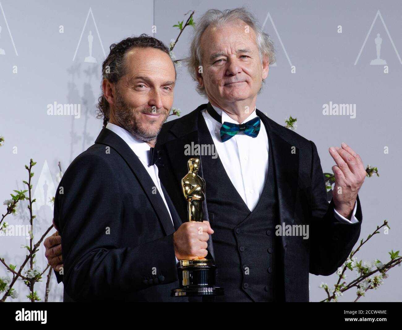 March 2, 2014, Hollywood, California, USA: Emmanuel Lubezki and Bill ...