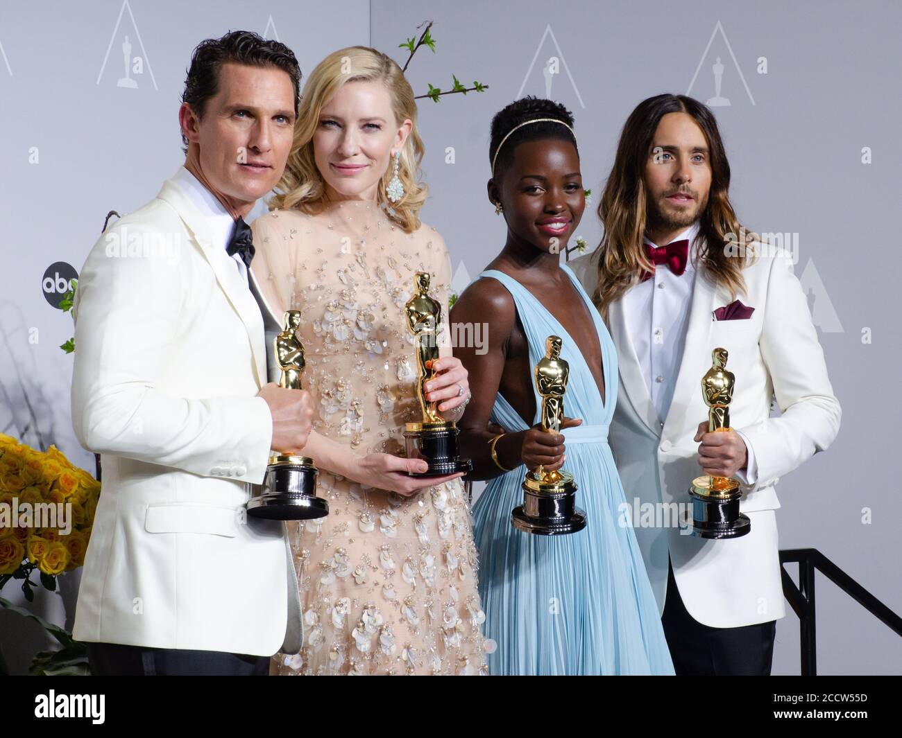 March 2, 2014, Hollywood, California, USA: Matthew McCaughey, Cate ...