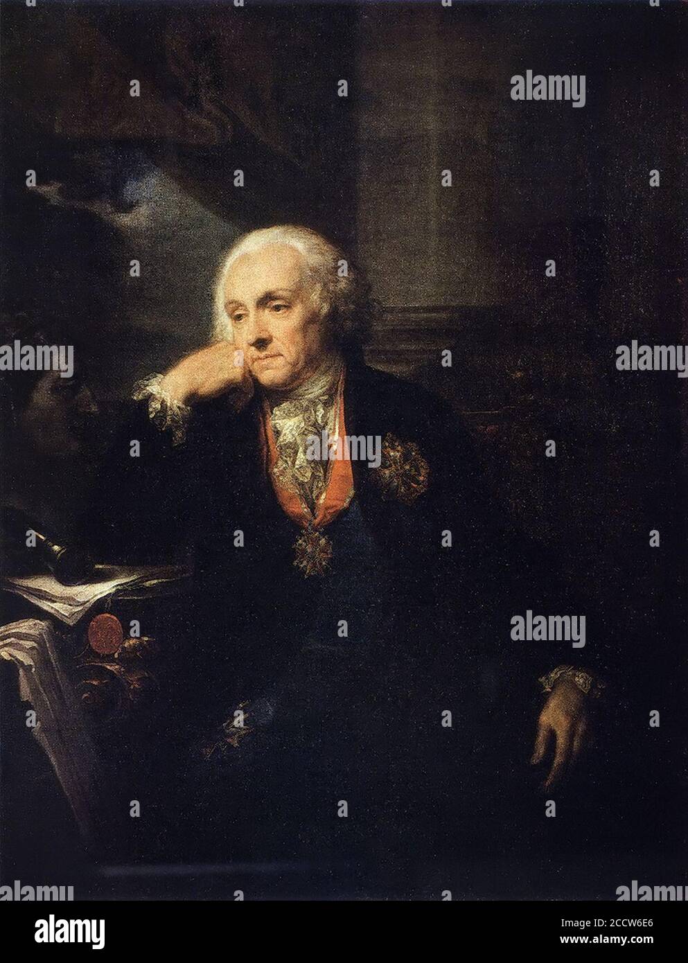Jaŭchim Chraptovič. Яўхім Храптовіч (J. Grassi, 1809 Stock Photo - Alamy