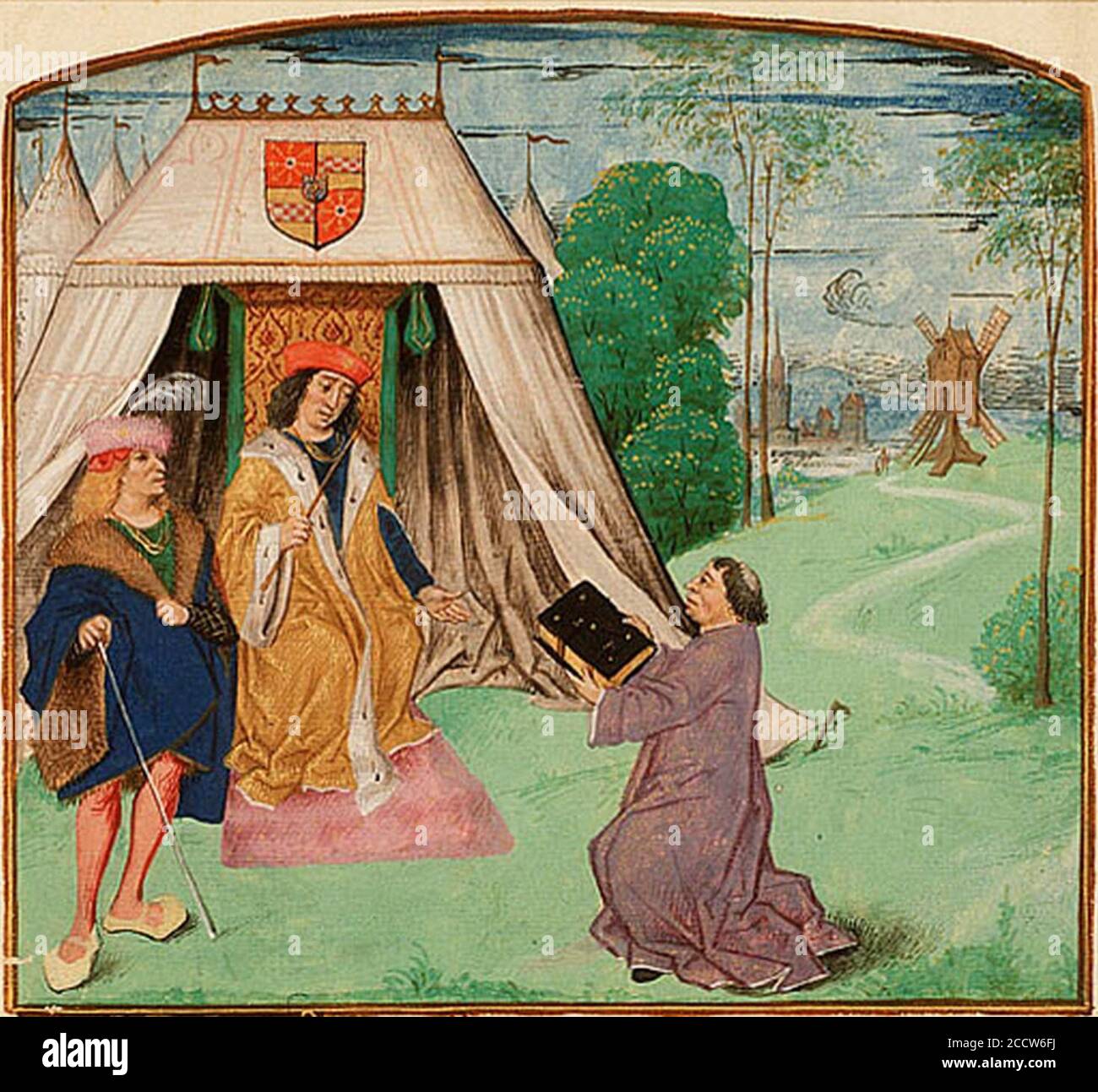 Vintage book presents history hi-res stock photography and images - Alamy