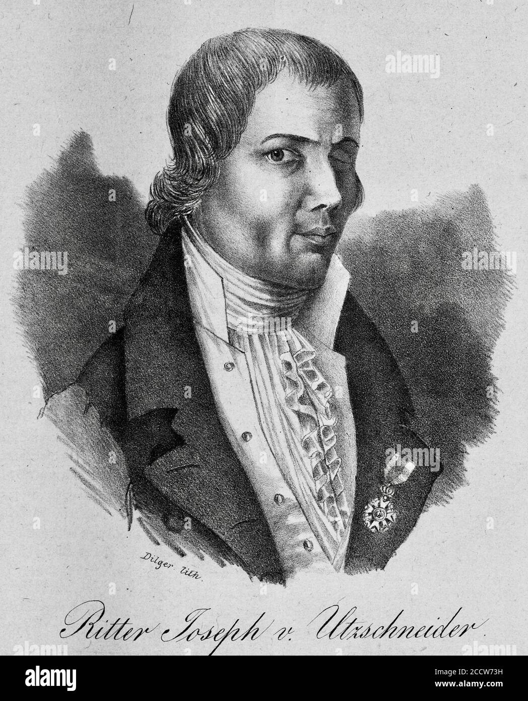 Johann Baptist Dilger Joseph von Utzschneider Stock Photo - Alamy