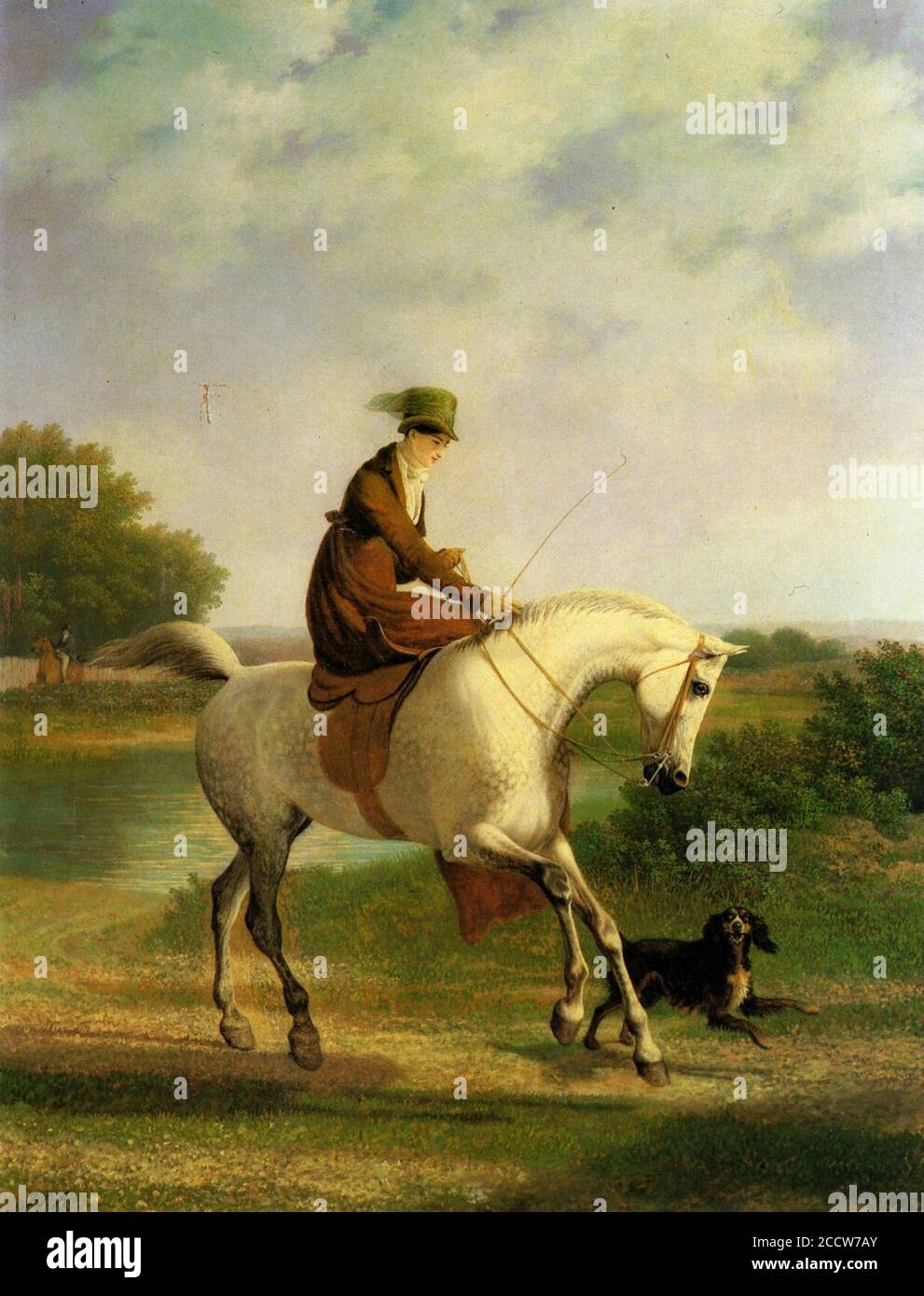 Jaques-Laurent Agasse Emma Powles Stock Photo - Alamy