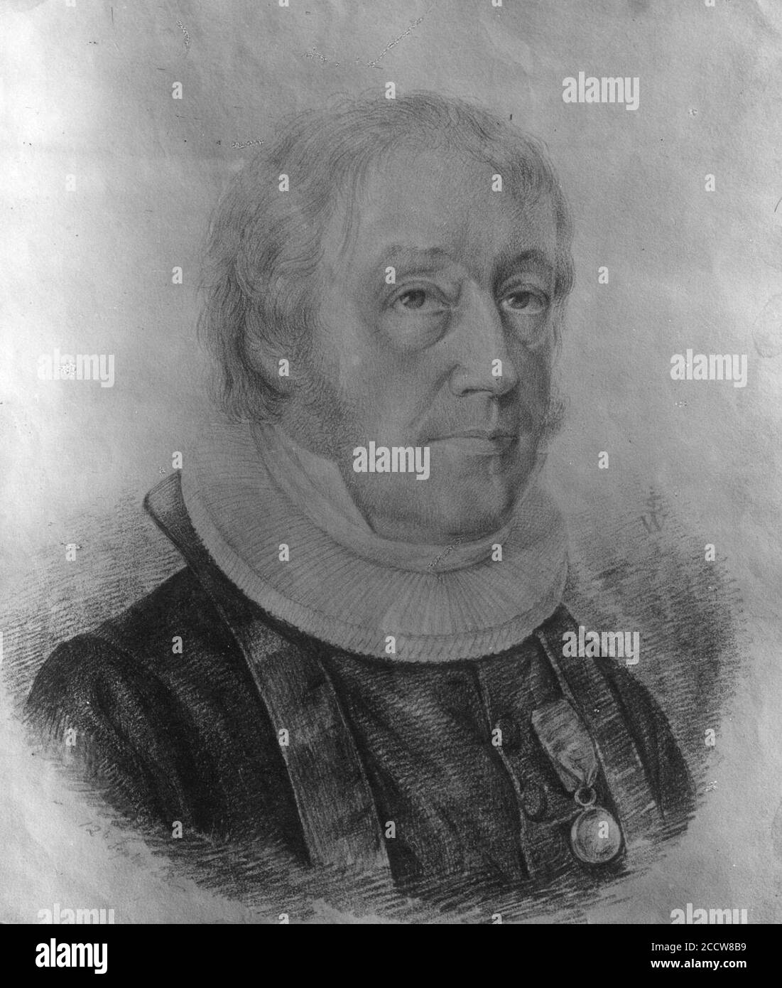 Johan Sebastian Welhaven - Ulrik Fredrik Bøyesen Stock Photo - Alamy