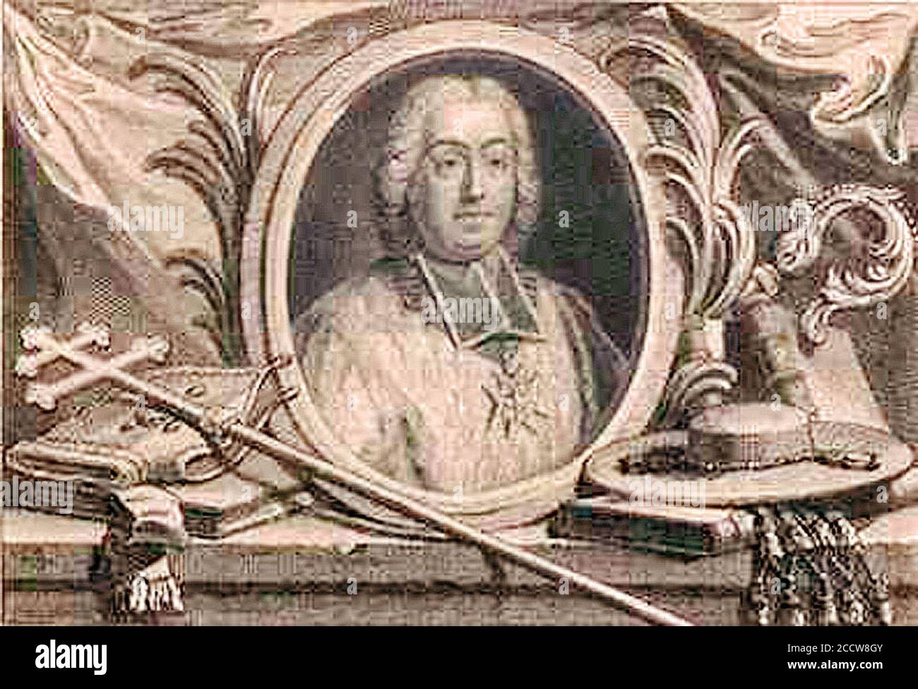 Jean-Louis de Balbes des Bertons de Crillon Stock Photo - Alamy