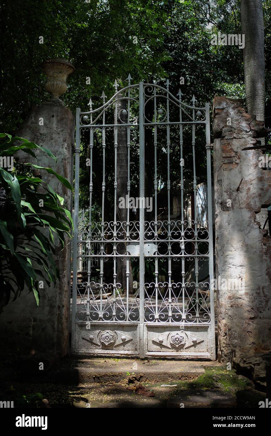Entrance Front House From Pillar High Resolution Stock Photography and ...