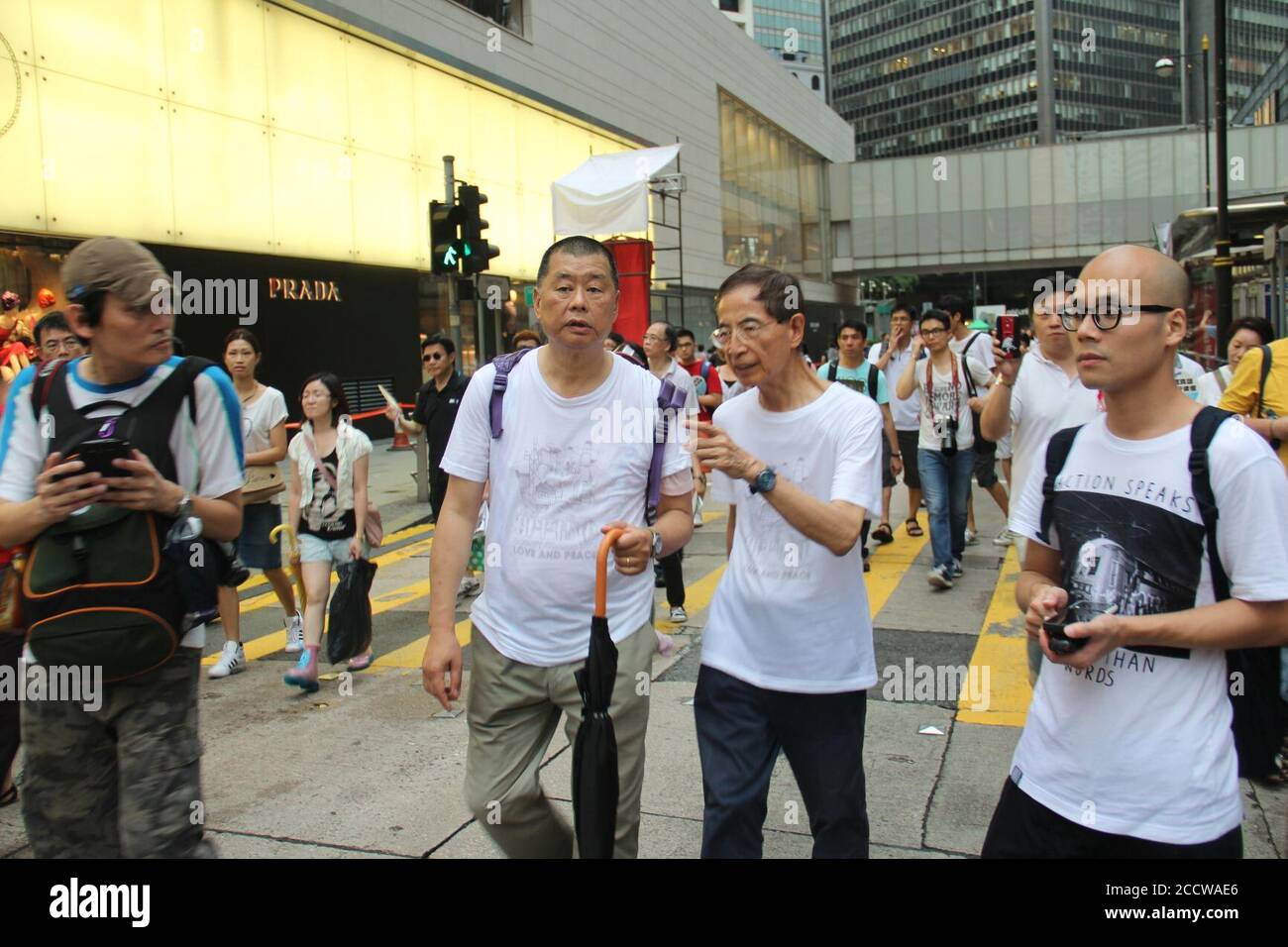 Jimmy Lai Chee-ying Stock Photo - Alamy