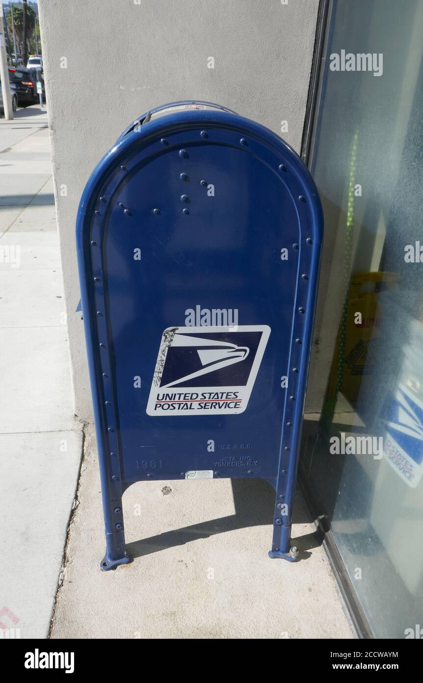 Los Angeles, California, USA 24th August 2020 A general view of US Post ...