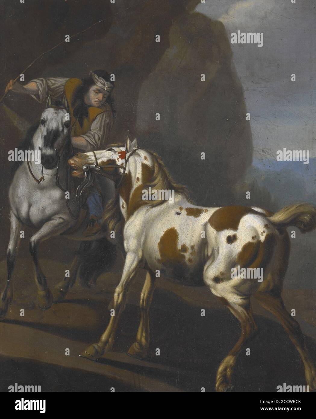 Indian horse taming hi-res stock photography and images - Alamy