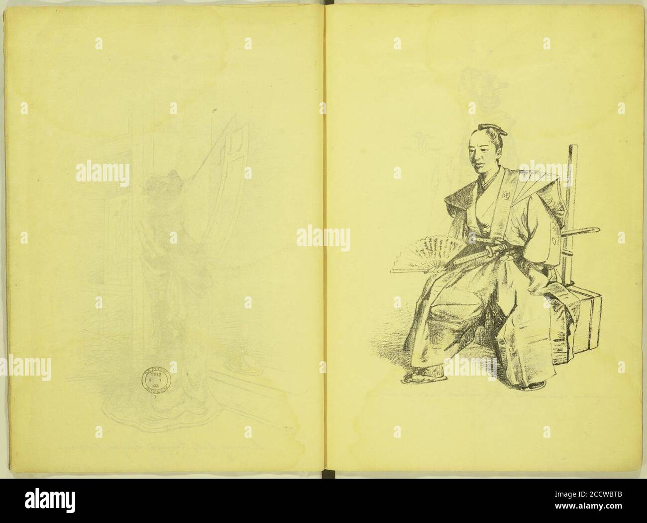 Japanese Types Illustrated by Mrs. Yuko Watanabe Tokyo 1887 (BM 1942 ...