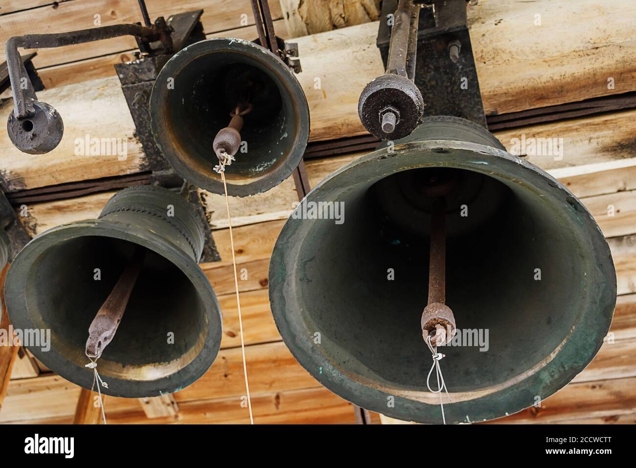 Close up church bells ring hi-res stock photography and images - Alamy