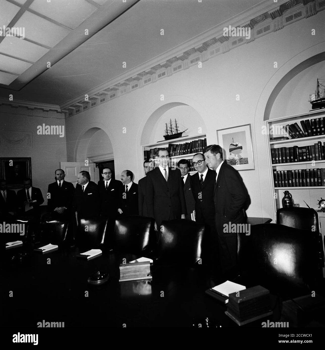 JFK - Meeting with the Foreign Minister of Argentina, Dr. Carlos Manuel ...