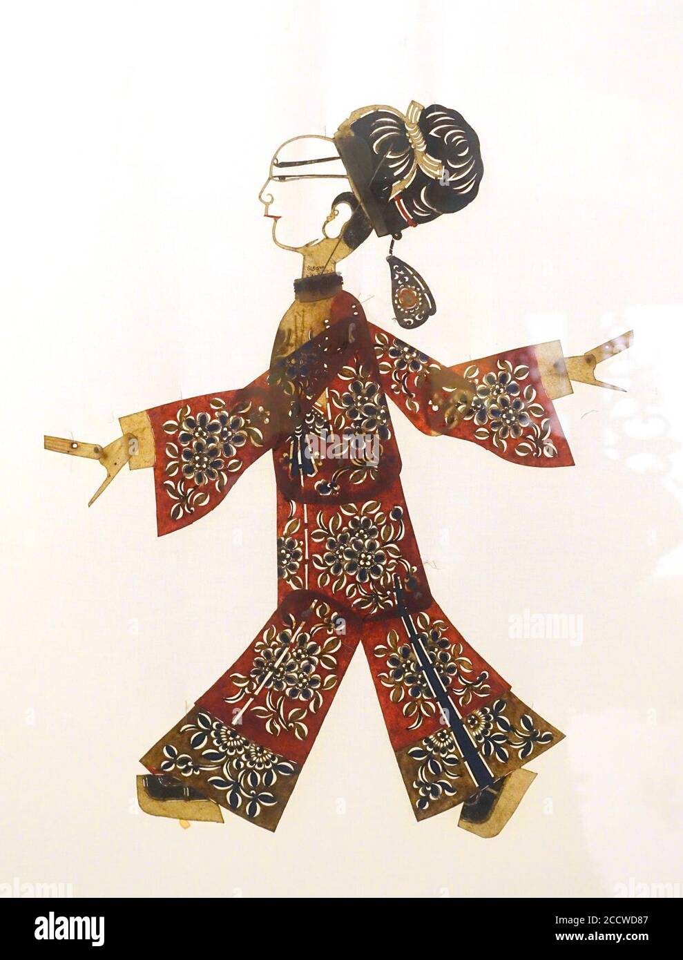 Jiao Guiying and Wang Kui, China, Qing dynasty, 1644-1911 AD, cowhide ...