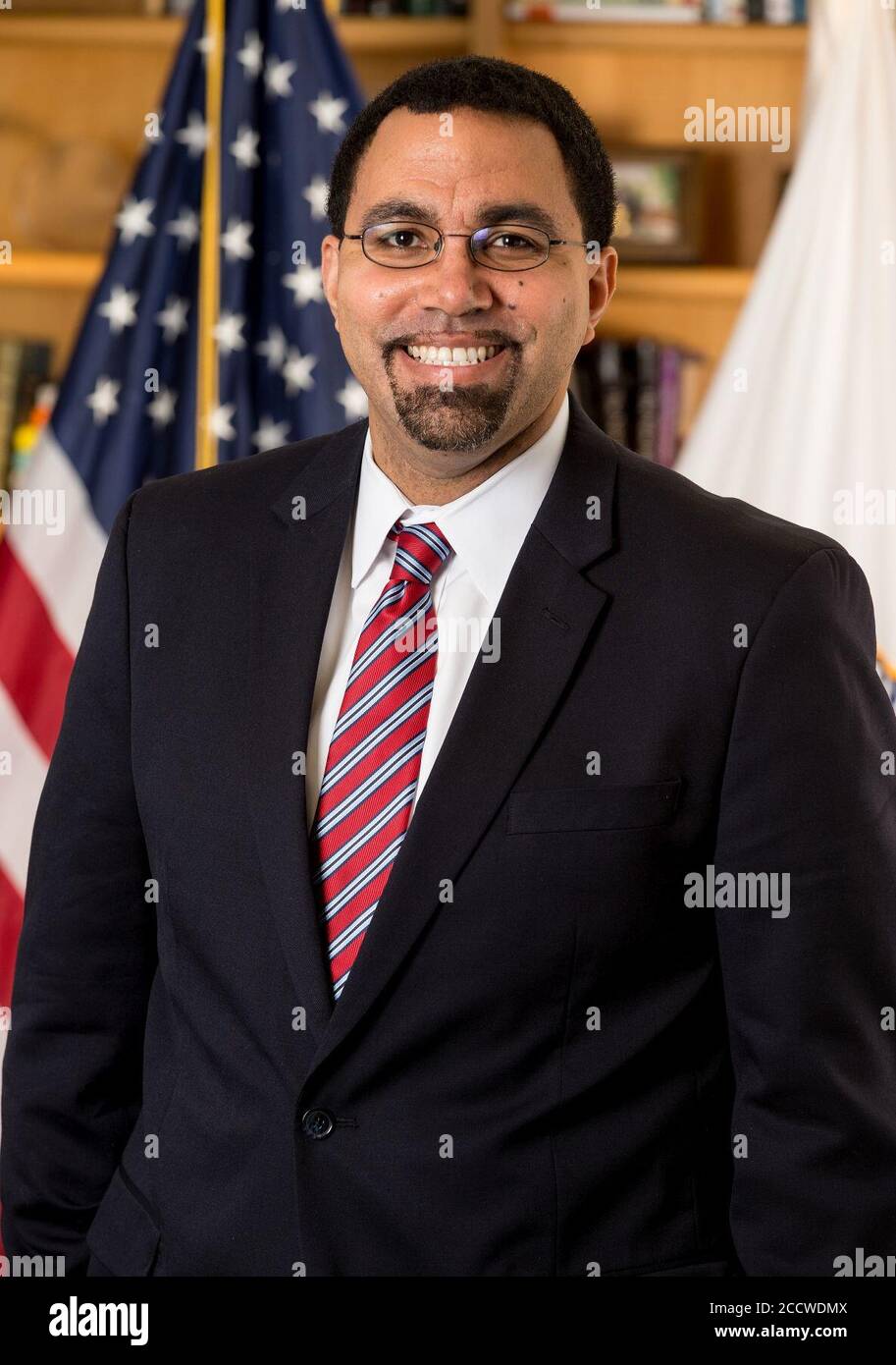 John B. King official portrait Stock Photo - Alamy