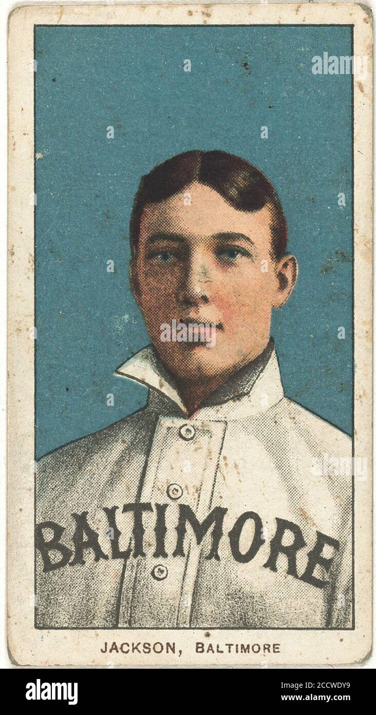 Jimmy Jackson, Baltimore Team, baseball card portrait Stock Photo - Alamy