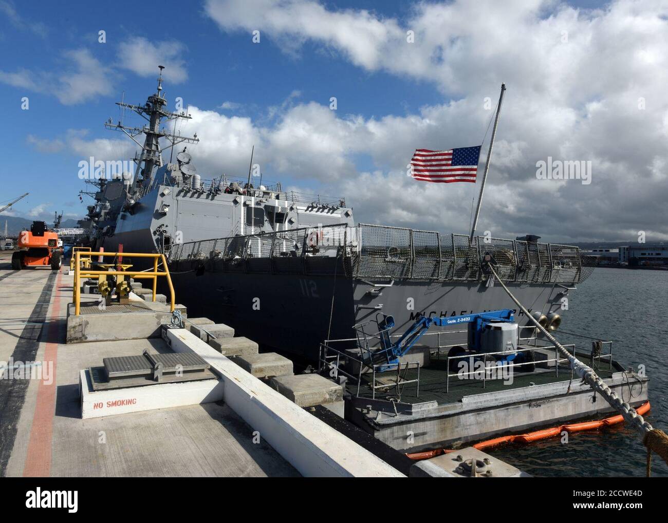JBPHH Flies At Half Mast For Orlando Stock Photo - Alamy