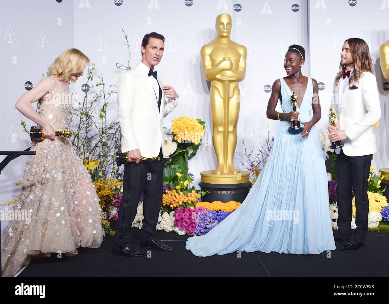 March 2, 2014, Hollywood, California, USA: Matthew McCaughey, Cate ...