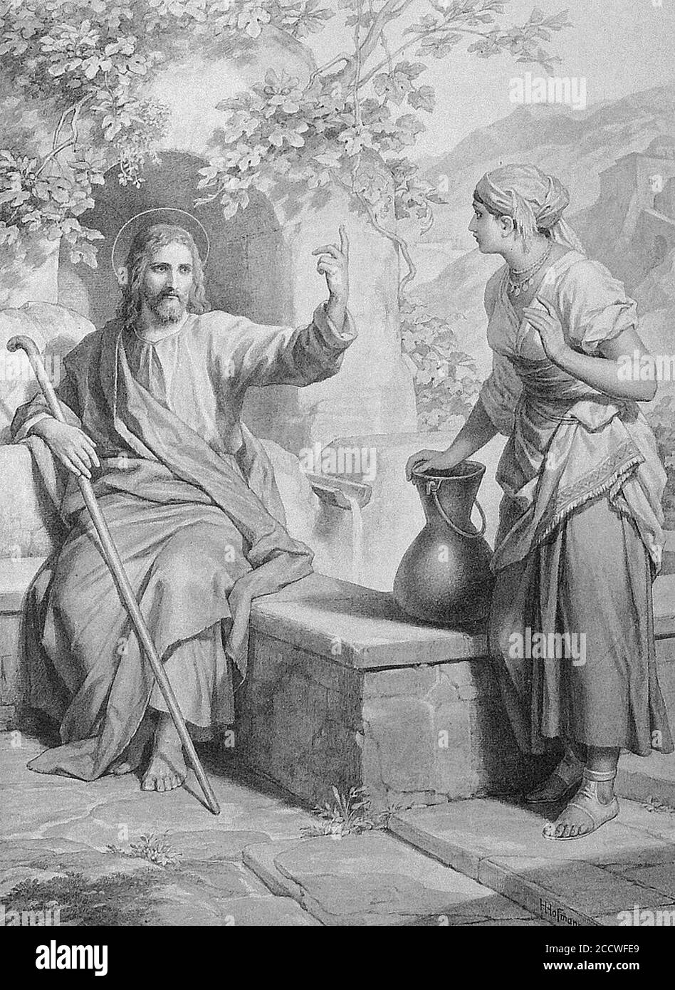 Jesus samaria hi-res stock photography and images - Alamy